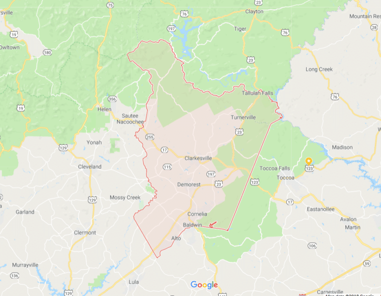 Habersham-County-GA-Map - FCS